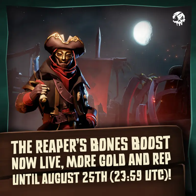 Reaper's Bones Boosted Rewards | Sea of Thieves Assets