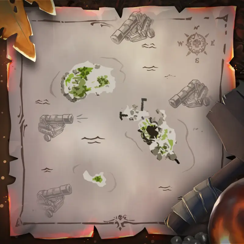 Pop-up Plunder Maps | Sea of Thieves Assets