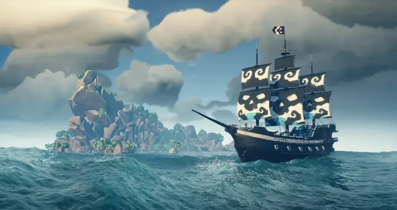 Valiant Corsair Ship Set | Sea of Thieves Assets