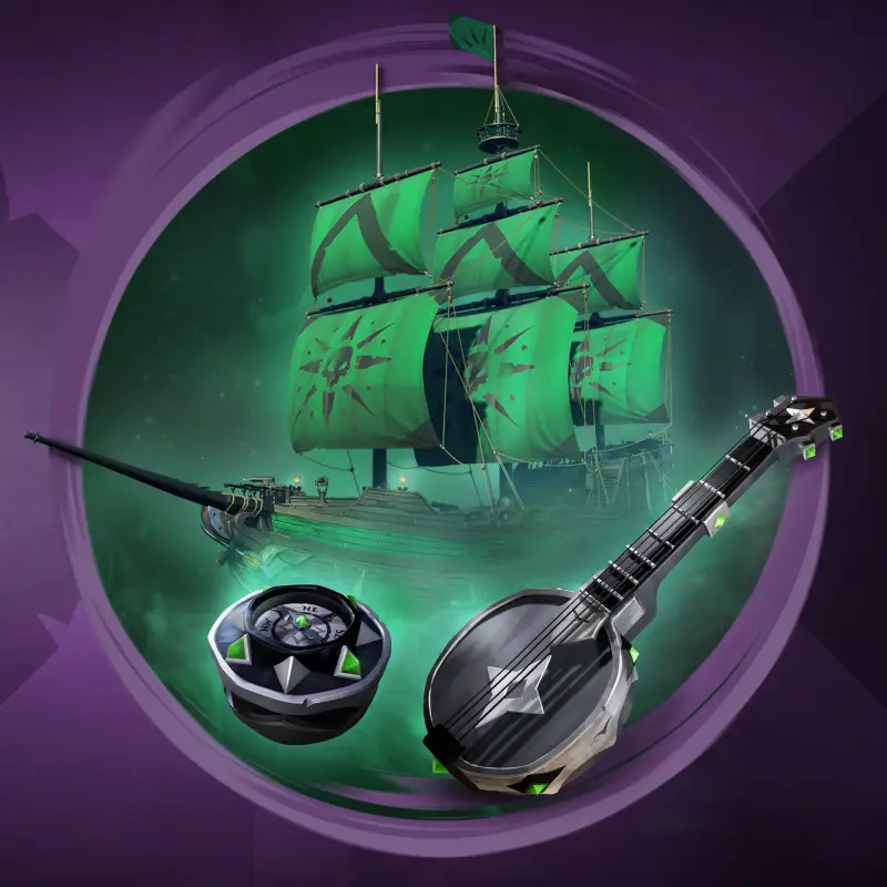 Obsidian Banjo Pack | Sea of Thieves Assets